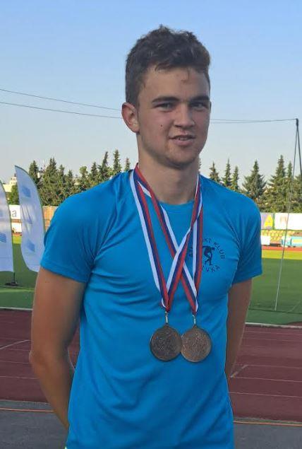 Državno prvenstvo Slovenije U20: Tjaž Dolgan dvakrat tretji - pivka.si